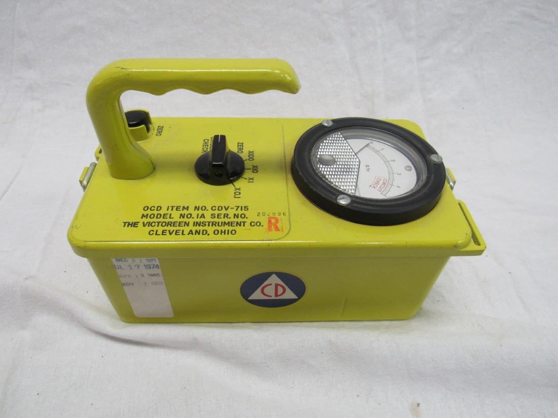 1971 Civil Defense Geiger Counter