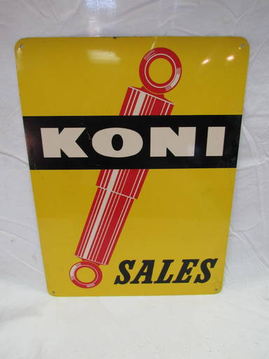Vintage Koni Sales Sign