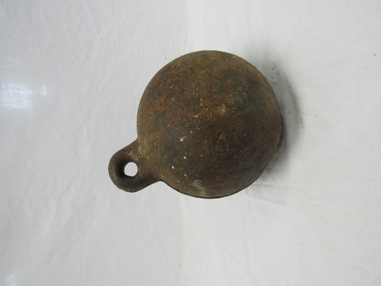 Antique Iron Chain Gang/ Prison Ball