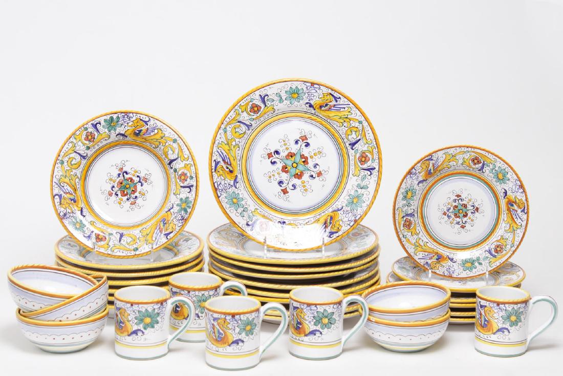 Deruta Italian Dinnerware, Hand-Painted Service - Aug 20, 2017 ...