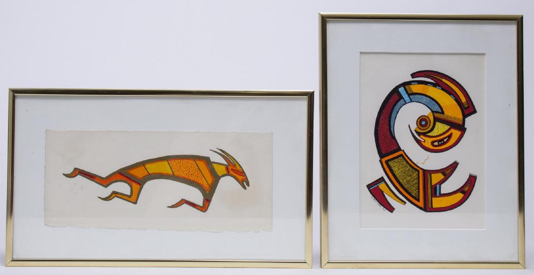 Native American Tribal Inks & Watercolors