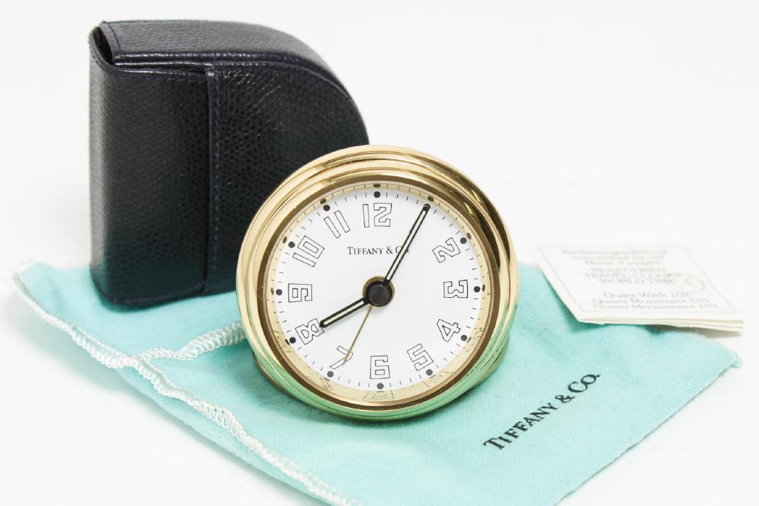 Tiffany & Co. Brass "aviator" Alarm Clock