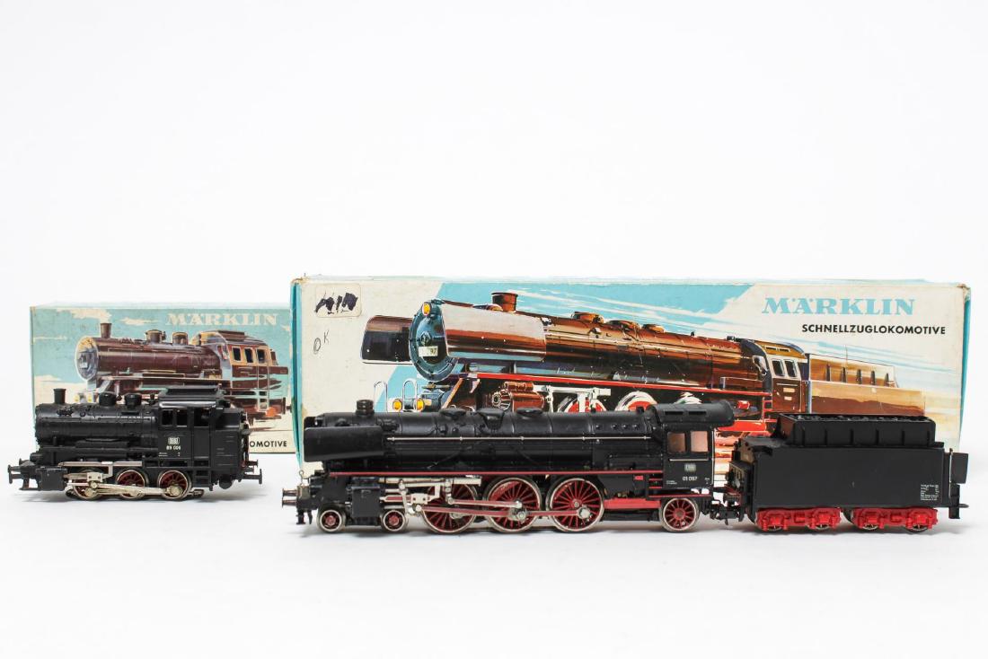 Marklin West Germany Model Trains, 2 in Boxes