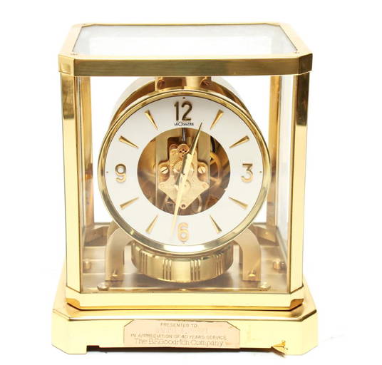 Jaeger Lecoultre "atmos Inca 5090" Brass Clock