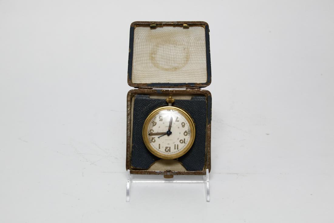 Concord Swiss Travel Alarm 8 Days Clock w Case | Barnebys