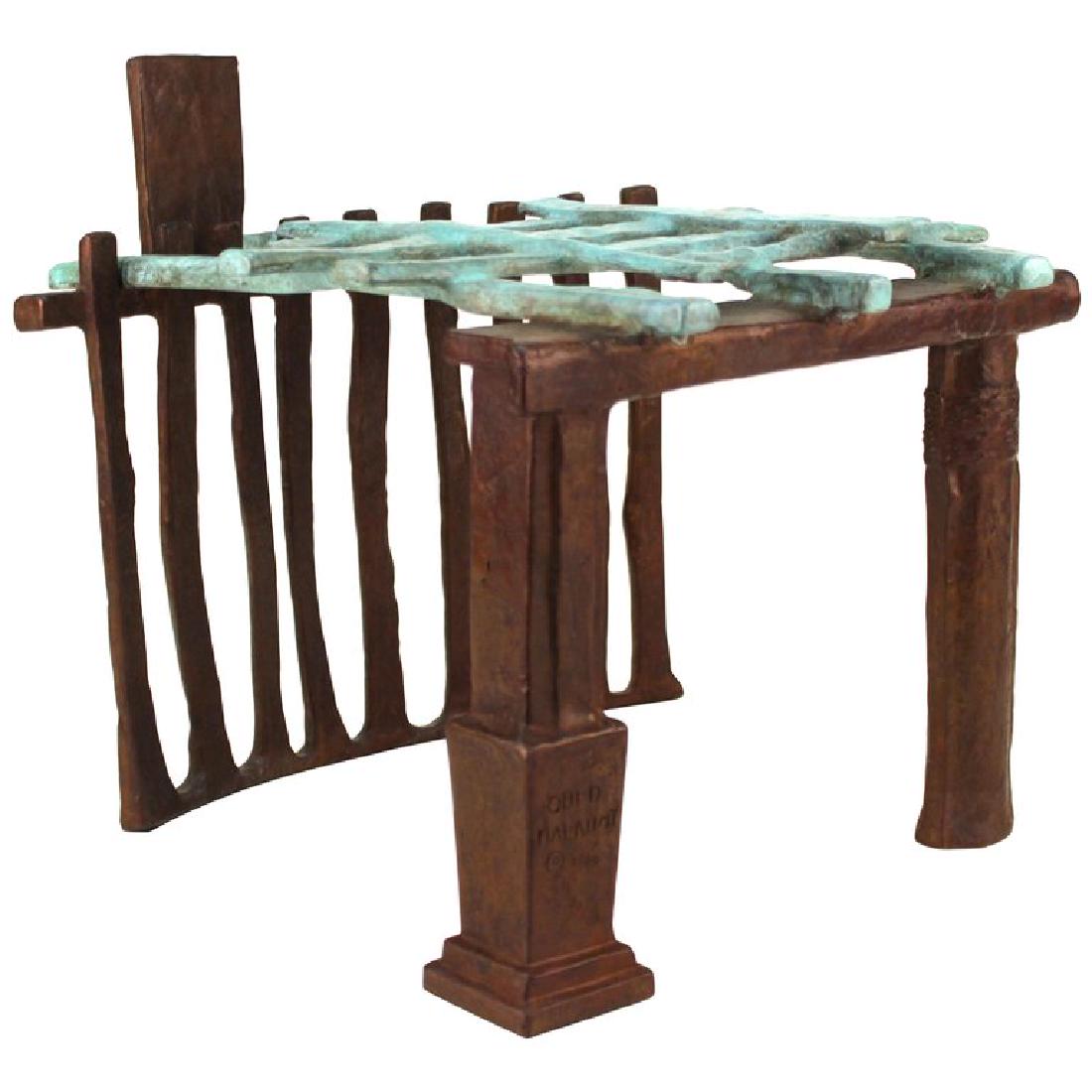 Oded Halahmy Abstract Shelter Bronze Sculpture