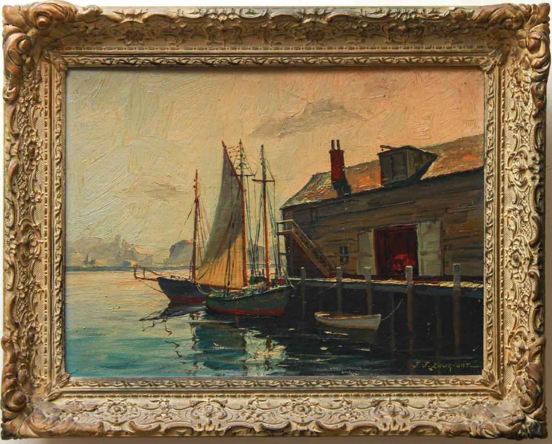 C.H. Amundsen aka J.J. Enwright "In Port" Oil