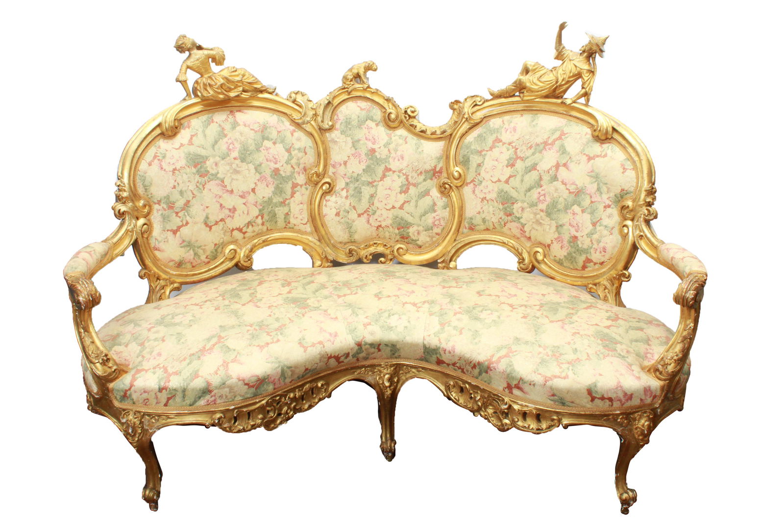 Ornate French Rococo Revival Settee/Canape - Oct 20, 2019 | Auctions at ...