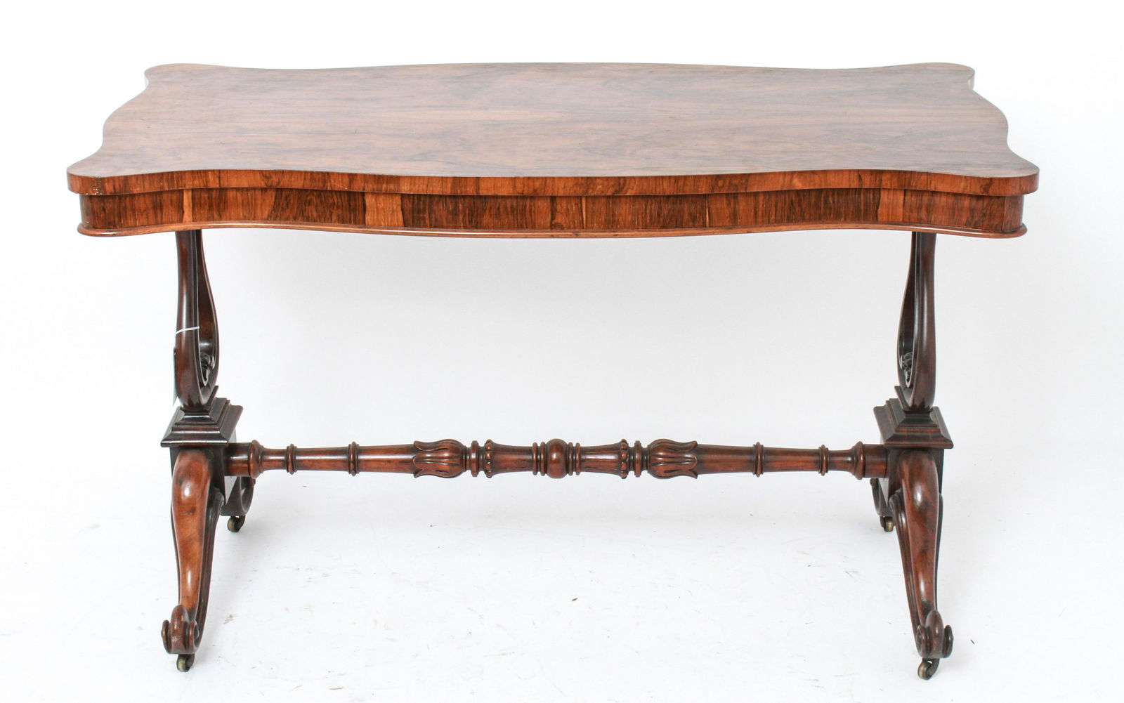 Victorian Trestle Table w Carved & Turned Supports - Oct 20, 2019 ...
