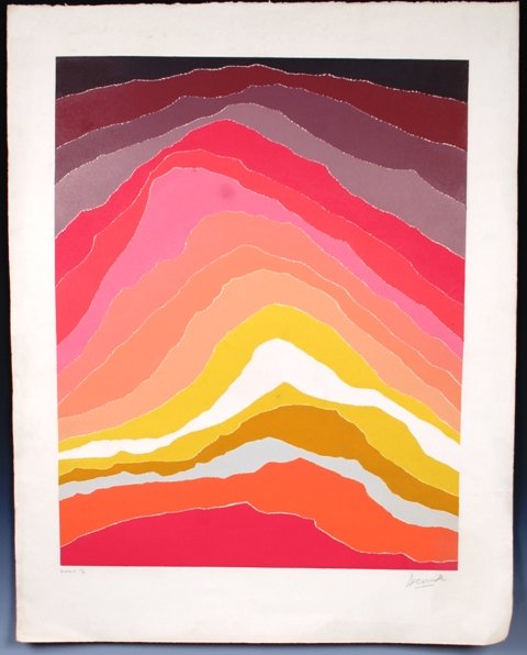 1300: Arthur Secunda Large Signed Borealis Print