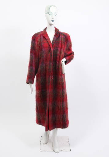 Razook's Vintage Mohair Wool Full Length Coat
