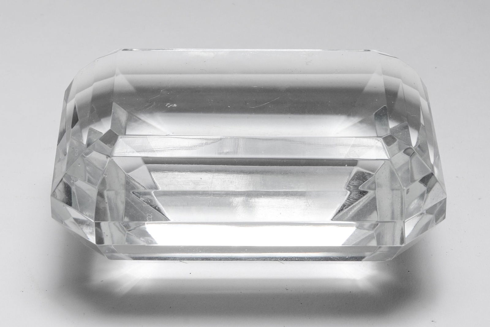 Tiffany & Co. Emerald Cut Crystal Paperweight - May 31, 2020 | Auctions ...