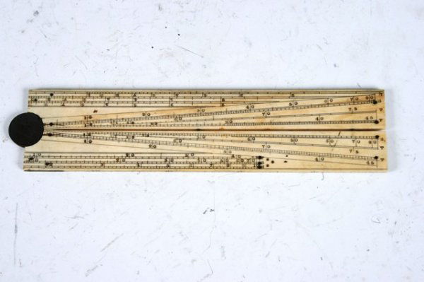 Ivory & Scrimshaw Scientific Ruler