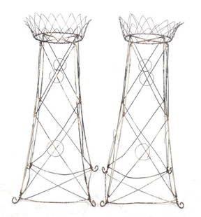 Wire Garden Planters