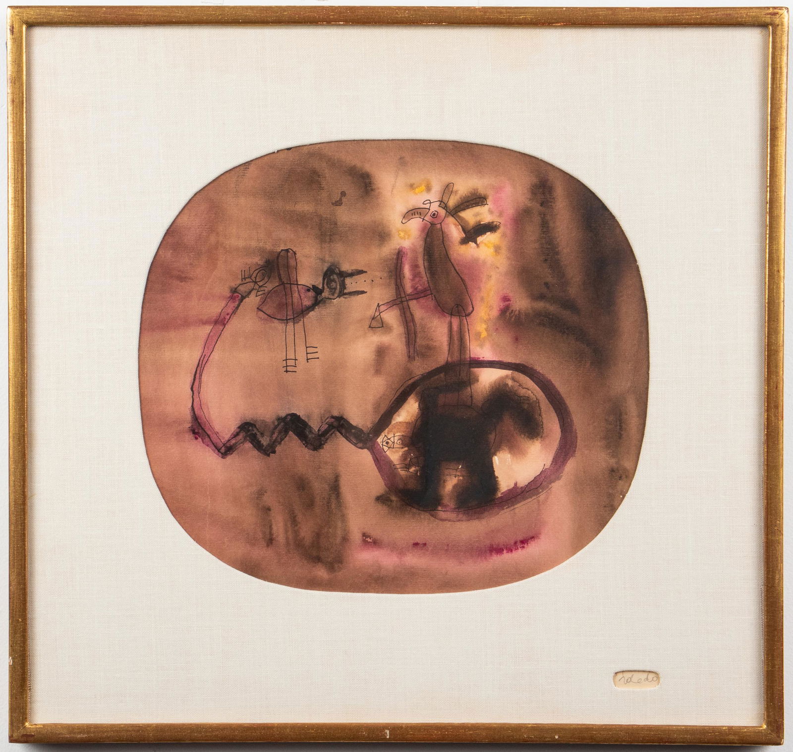 Francisco Toledo Abstract Figural Watercolor - Nov 22, 2020 | Auctions ...