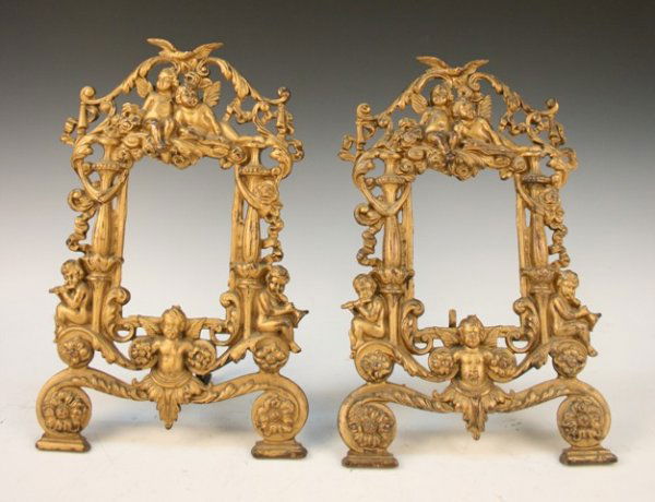 445: Set of 2 Neo-Mannerist Picture Frames 1890s