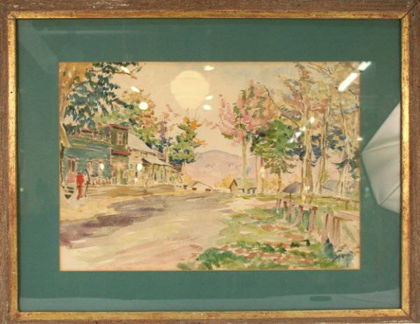 Realist Landscape Watercolor by Charles Sarka - Jun 21, 2009 | Auctions ...