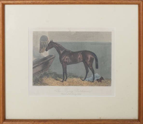 Edward Hacker, "the Flying Dutchman," Engraving