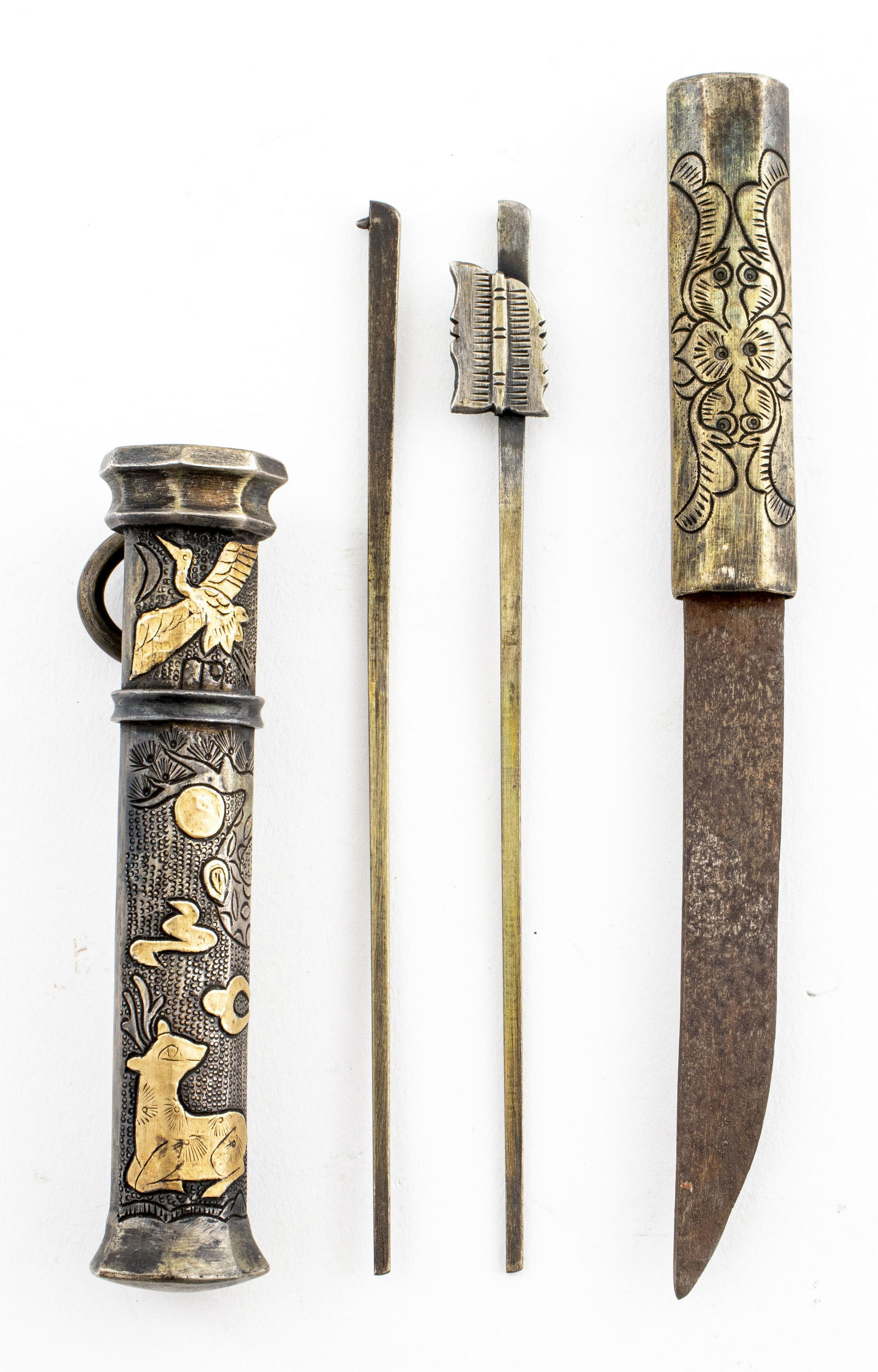 Fine And Rare Korean Nobel Eunjang Do Dagger