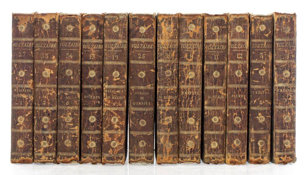 1784 Voltaire Partial Works, 12 Books - Sep 18, 2022 | Auctions at ...