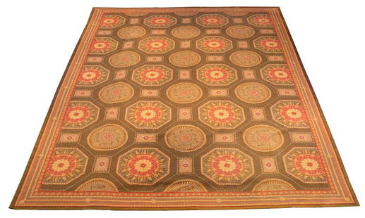 Needlepoint Rug Labeled Stark