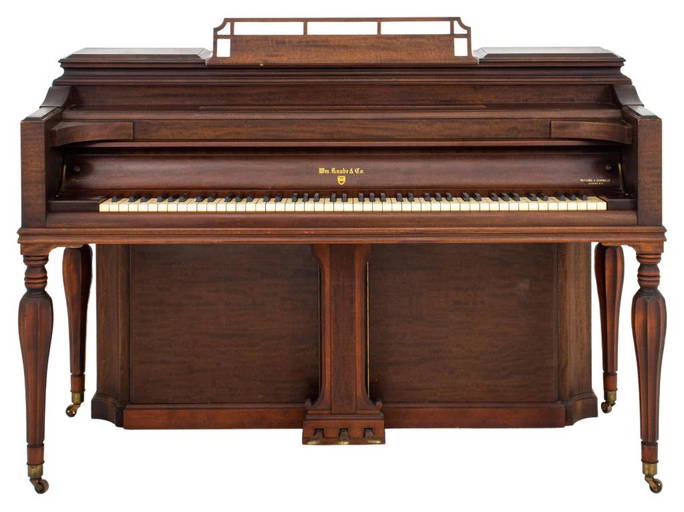 Wm Knabe & Co. Upright Piano, C. 1955 1960