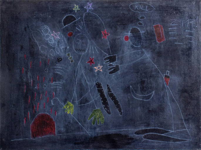 Dominic Capobianco "Kill" Acrylic & Chalk (#0153) on Jan 08, 2023 ...