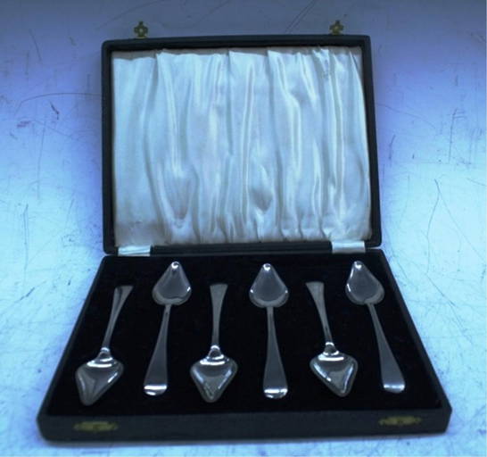 Set Of 6 Firth Staybrite Stainless Steel Spoons