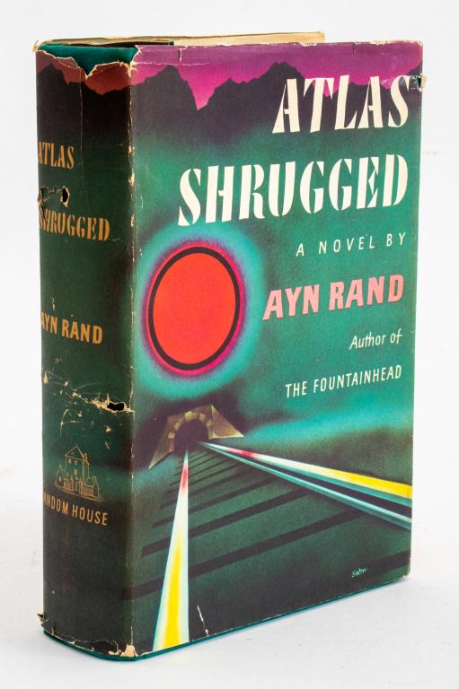 "atlas Shrugged" Autographed By Ayn Rand Auction