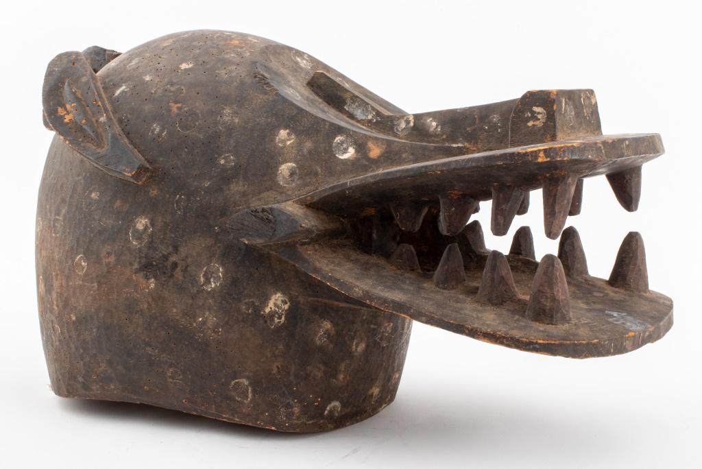 Senoufo, Ivory Coast, African Firespitter Mask Auction