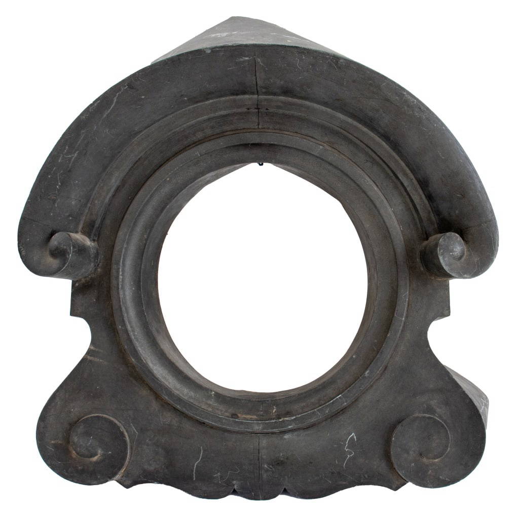 French Mansard Manner Zinc Oculus Auction