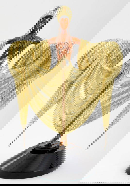 Erte "radiance" Bronze Sculpture, 1988 Auction