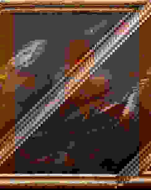 Old Master Oil Painting Of Saint Peter & Rooster Auction