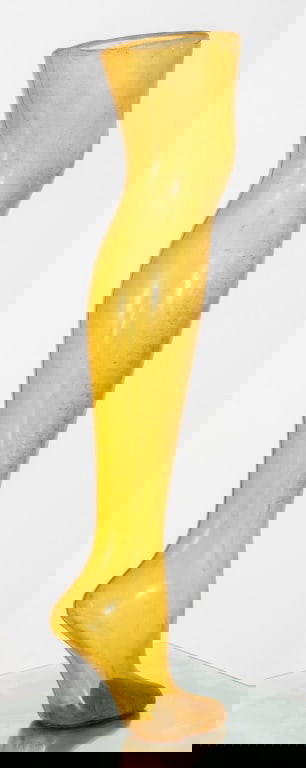 Shoe Form Co. Of Auburn, Ny Full Leg Display Form Auction