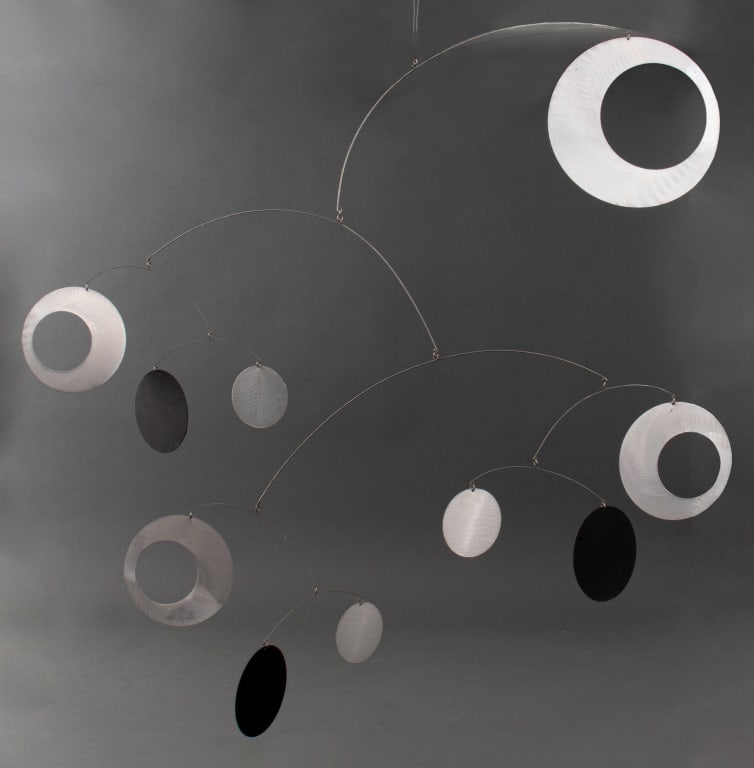 Kinetic Hanging Metal Mobile, 20th C. Auction