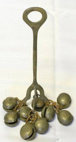 Korean Traditional Shaman's Ritual Bells 19th C.