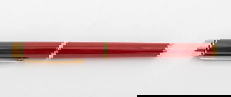 18k Yellow Gold Case Parker Piaget Fountain Pen Auction