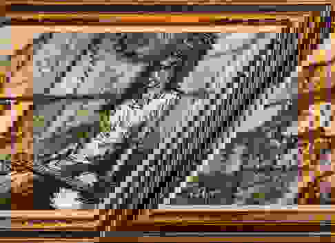 Carlos Irizarry Woman Playing Guitar Oil On Canvas Auction