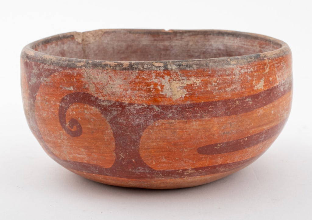 Ancient Southeast Asian Pottery Bowl Auction