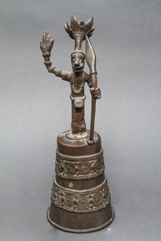 African Dan Ceremonial Figural Ladle Auction