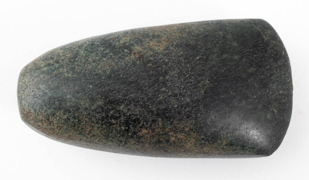 Greenstone Hand Axe Head Auction