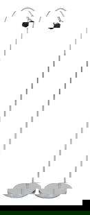 A Pair Of Holtkotter Leuchten Swing Arm Floor Lamps Auction