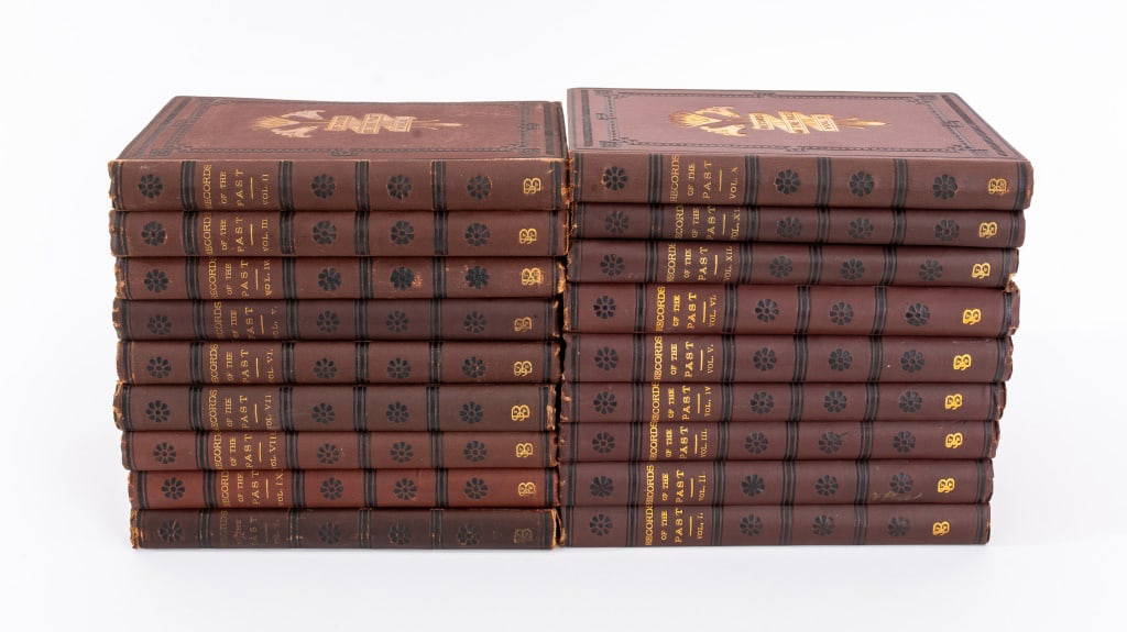 Archibald Sayce Complete Records Of The Past, 18 Auction