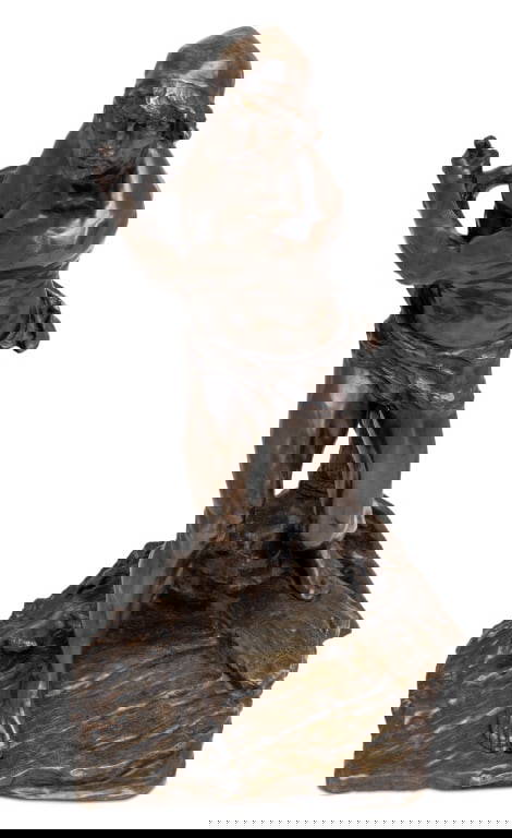 Georges Colin "charon" Patinated Bronze Auction