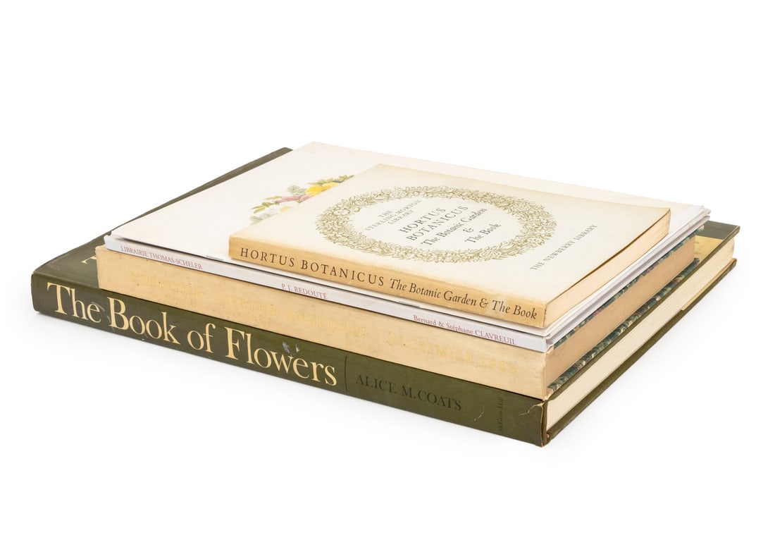 Books On Plants And Flowers, 5 Auction
