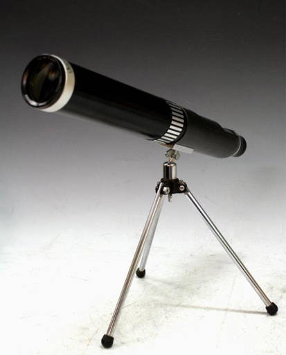Vintage Japanese Selsi Zoom Telescope With Tripod