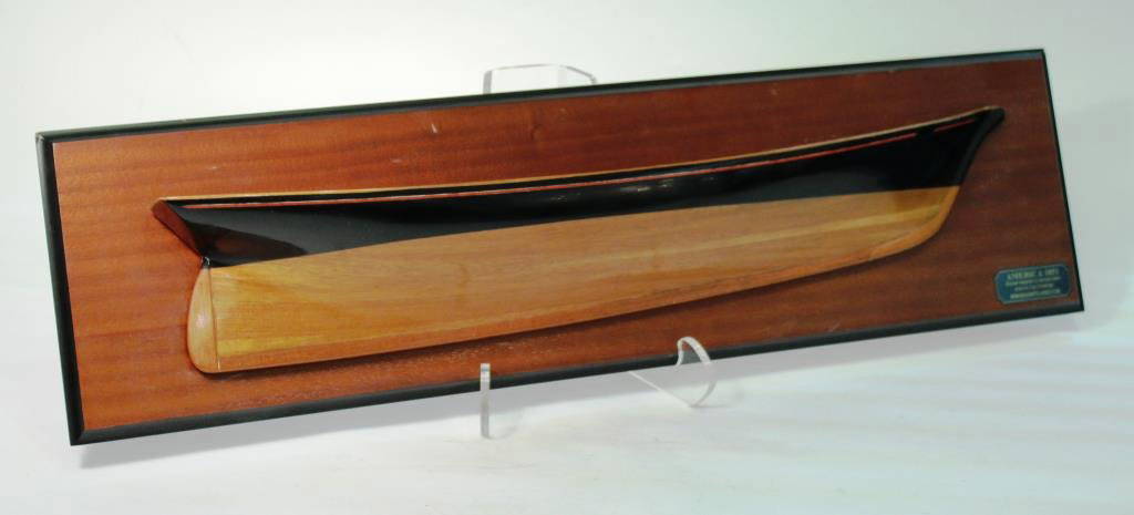 Seacraft Classic Half Hull Model Of "america"