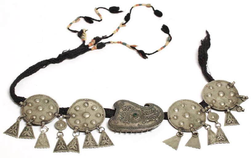 Tribal Middle Eastern Metal Belt