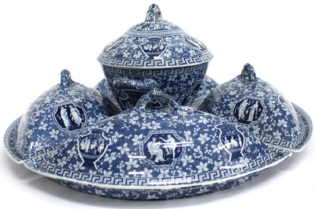 Copeland Spode "Greek" Pattern Supper Set