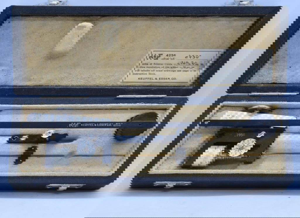 Keuffel And Esser Co. Planimeter No. 4236 Drafting Tool In Original ...